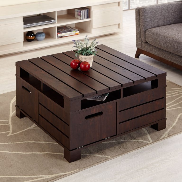 Table basse en palette DIY en 7 étapes simples - DIY, Mobilier - ZENIDEES