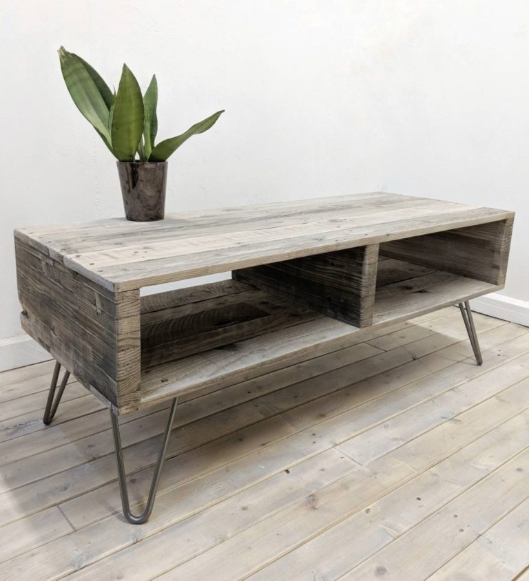 Table basse en palette DIY en 7 étapes simples - DIY, Mobilier - ZENIDEES