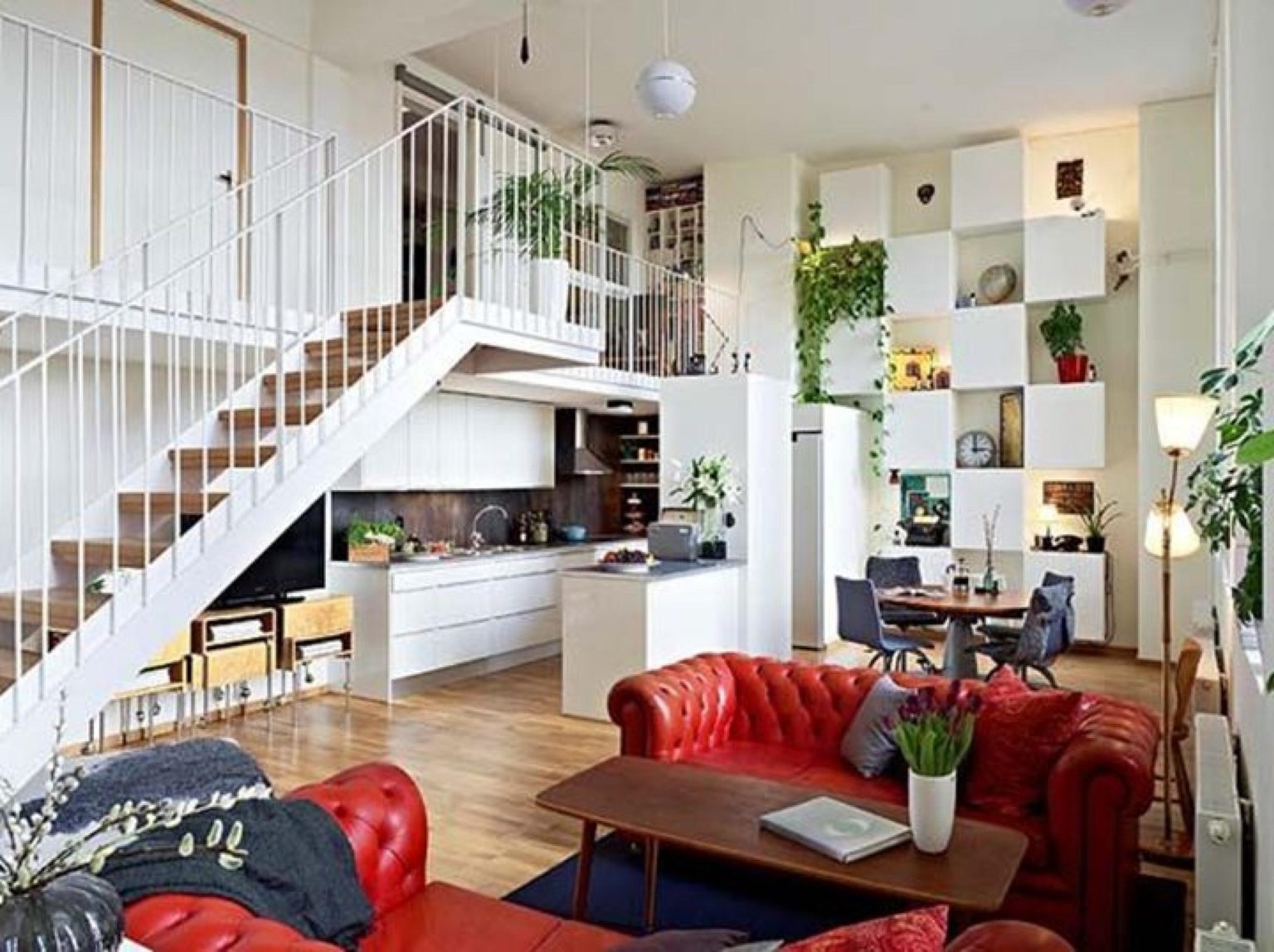 Escalier Dans Une Cuisine