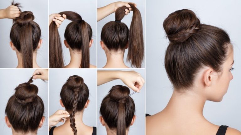 10 coiffures simples pour les cheveux longs que vous pouvez créer en 10 ...