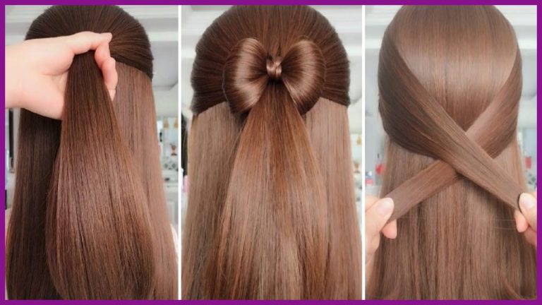 10 coiffures simples pour les cheveux longs que vous pouvez créer en 10 ...