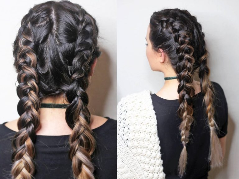 10 coiffures simples pour les cheveux longs que vous pouvez créer en 10 ...