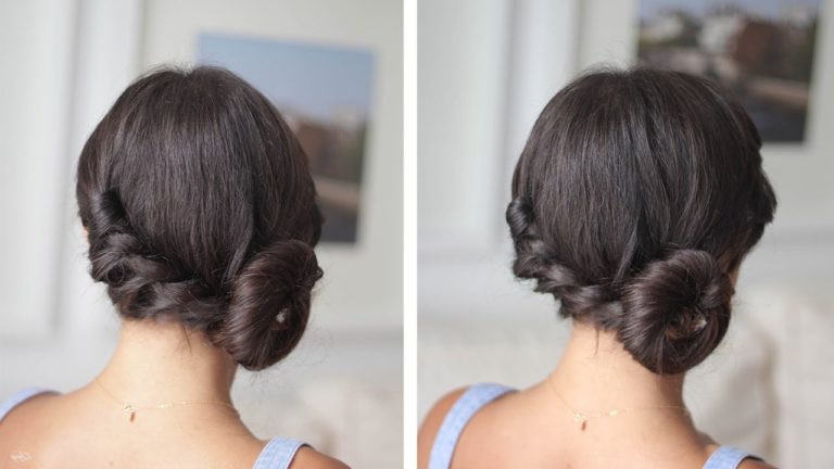 10 coiffures simples pour les cheveux longs que vous pouvez créer en 10 ...