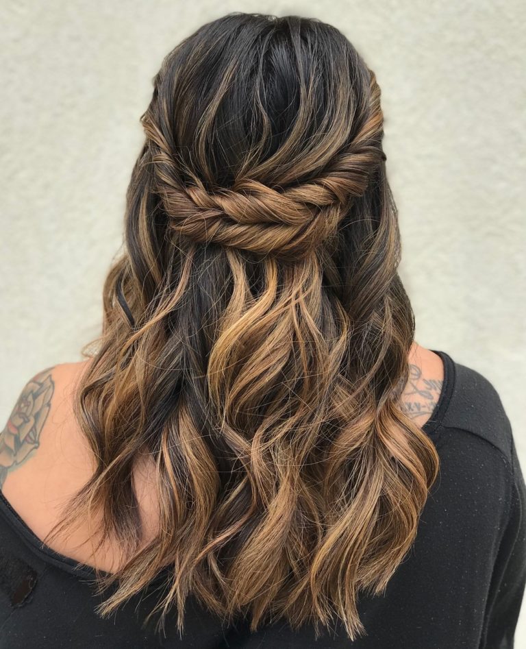 10 coiffures simples pour les cheveux longs que vous pouvez créer en 10 ...