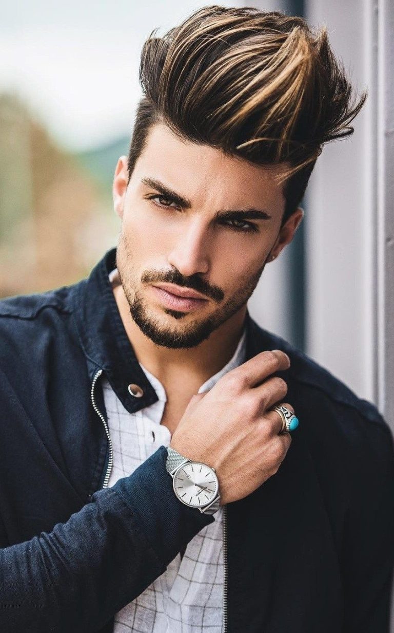 44 idées de coupe Pompadour moderne - Coiffures, Mode et Beauté - ZENIDEES