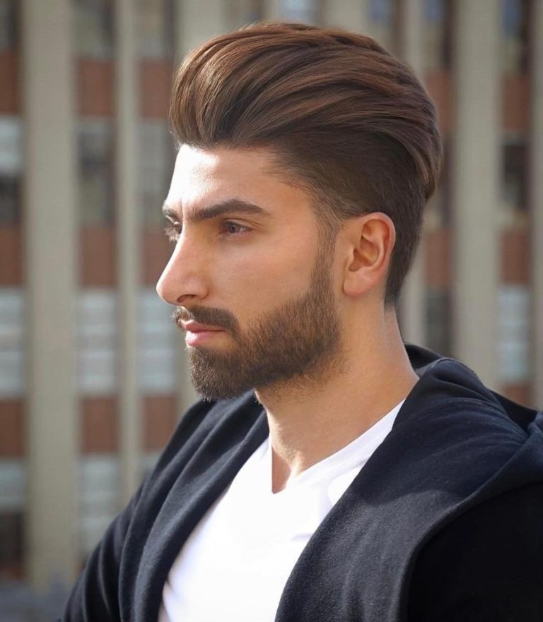 44 idées de coupe Pompadour moderne - Coiffures, Mode et Beauté - ZENIDEES