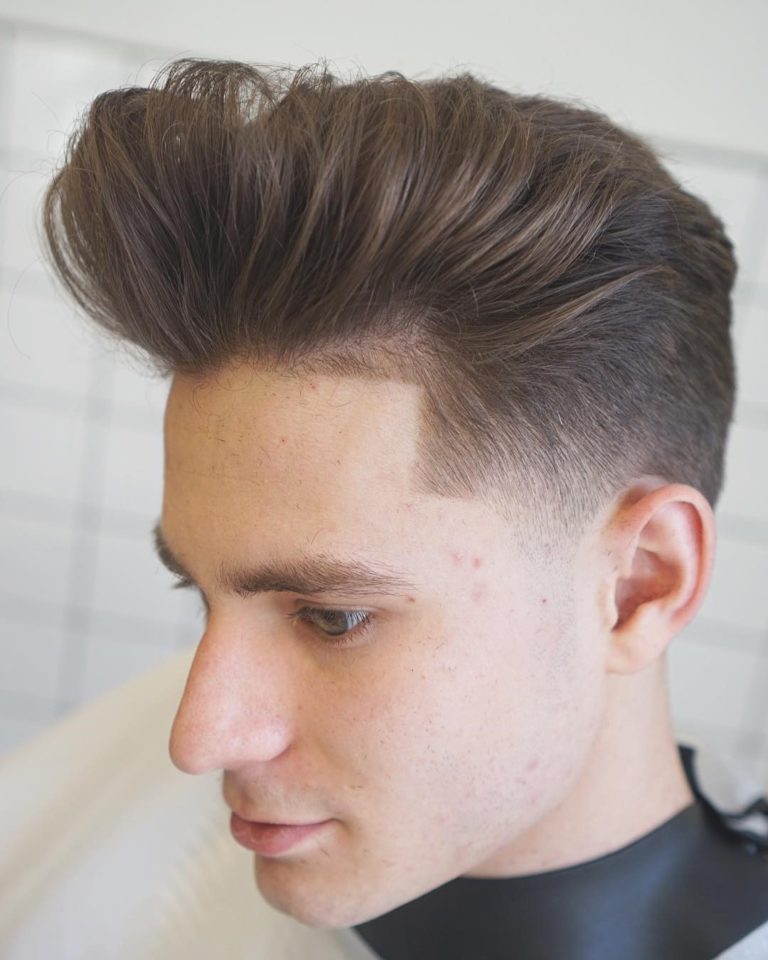 44 idées de coupe Pompadour moderne - Coiffures, Mode et Beauté - ZENIDEES