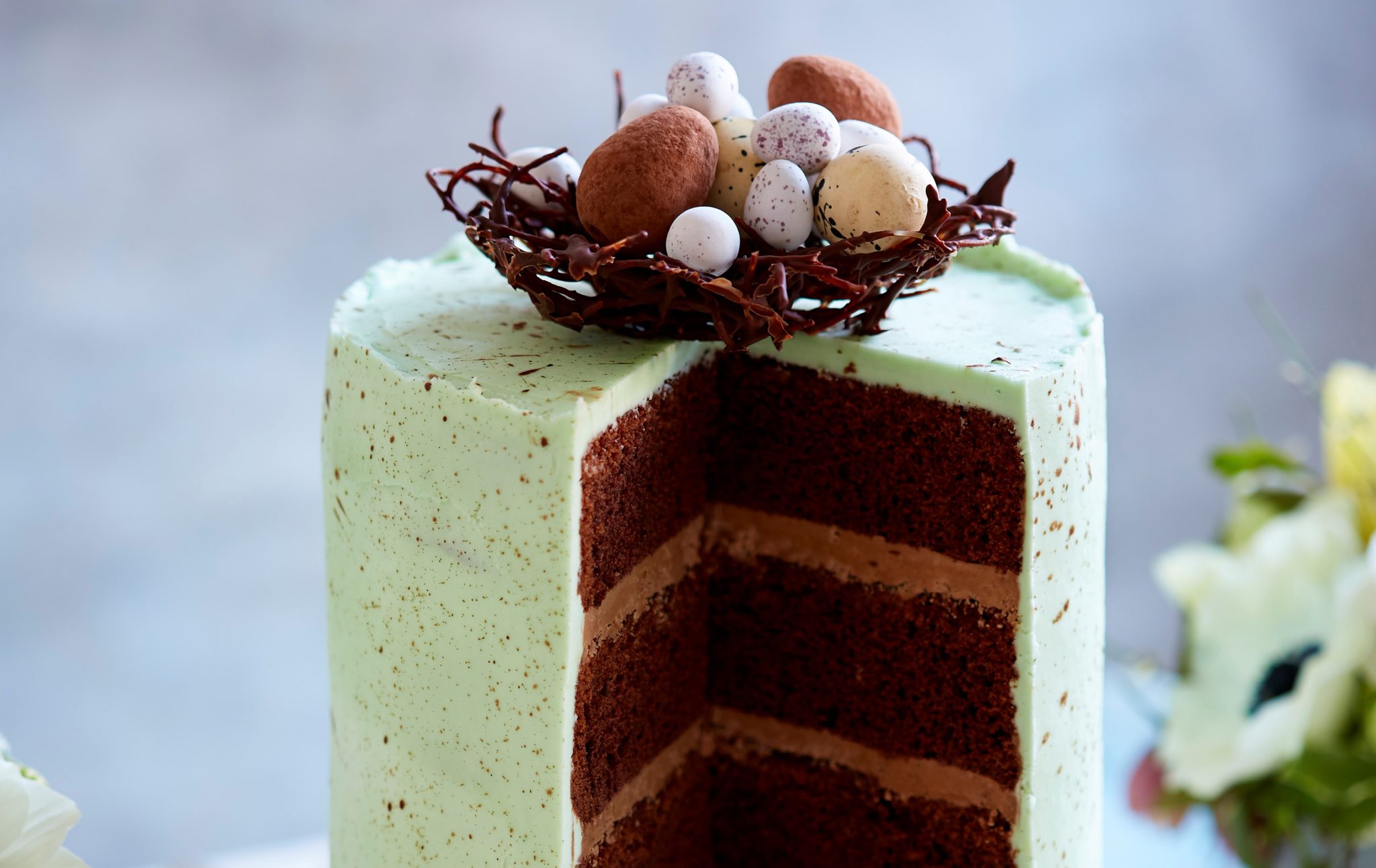 Desserts irrésistibles: Recette de gâteau Nid de Pâques en 4 étapes ...