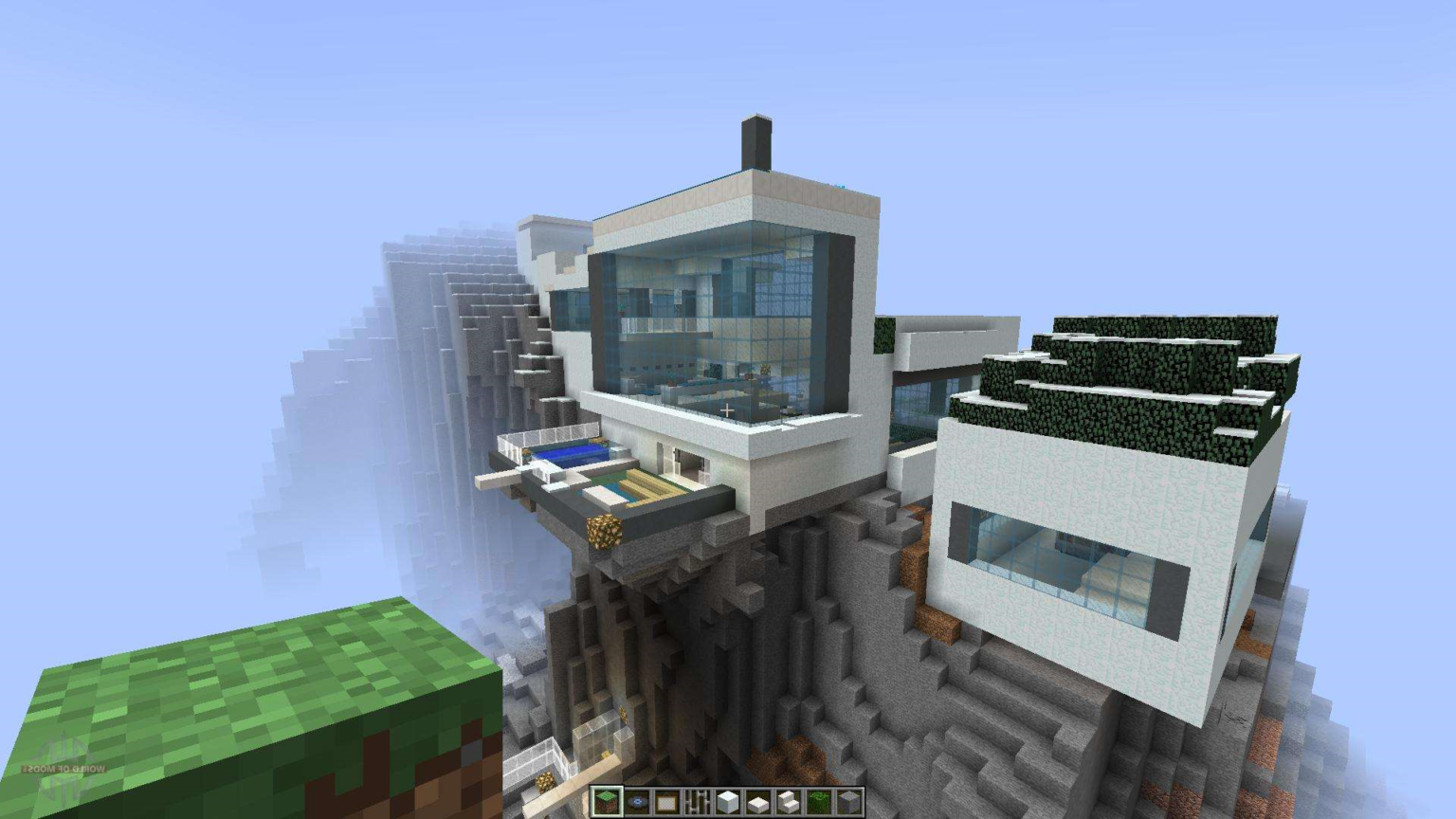 Construction d'une maison moderne à Minecraft - Maison - ZENIDEES