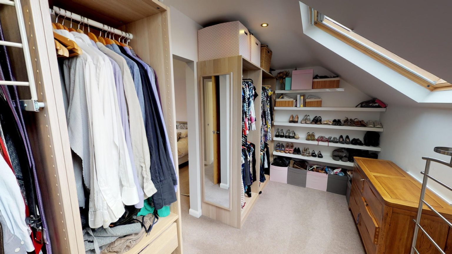 Idées pour aménager un dressing sous combles - Maison, Mobilier - ZENIDEES