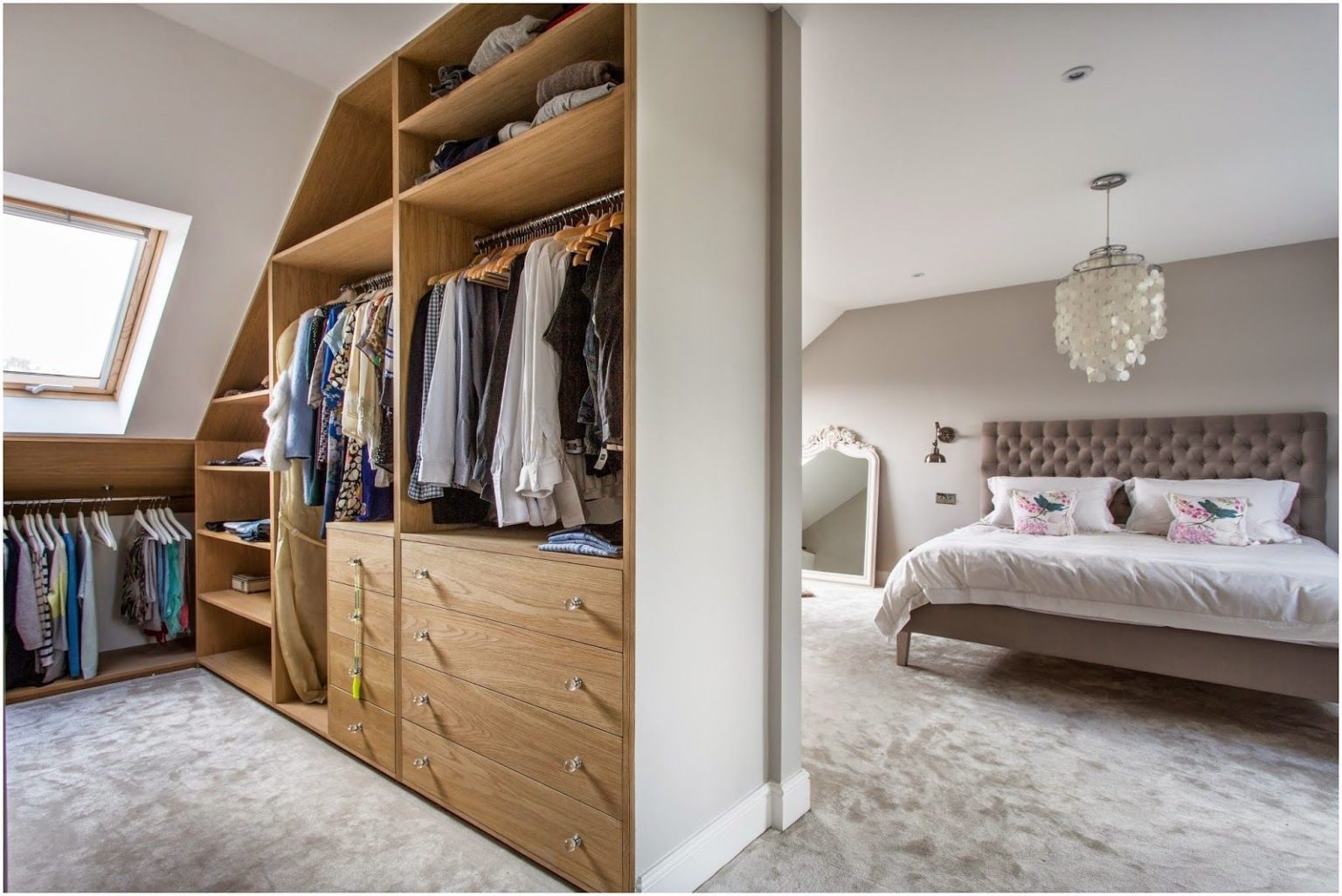 Idées pour aménager un dressing sous combles - Maison, Mobilier - ZENIDEES