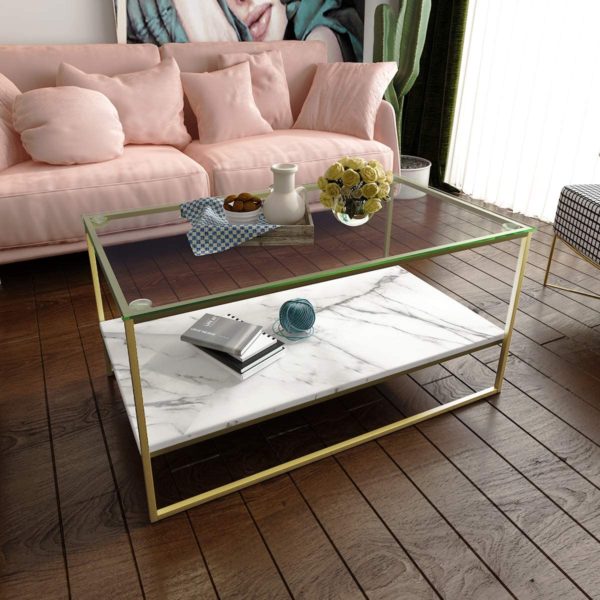 Table basse en marbre | Comment faire le meilleur choix? | Zenidées.com